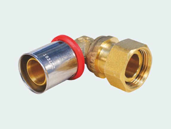 Female Threaded Elbow 90° with Screw Connection Pipes Fittings | E-lite ...