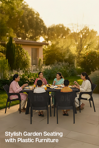 How to Create a Stylish Garden Seating Area Using Plastic Furniture