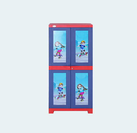 Supreme Plastic Almirah for Kids | Kids Room Furniture