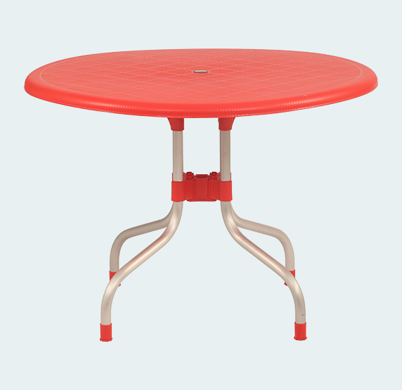 Cherry Round Plastic Tables | Supreme Cafe Furniture