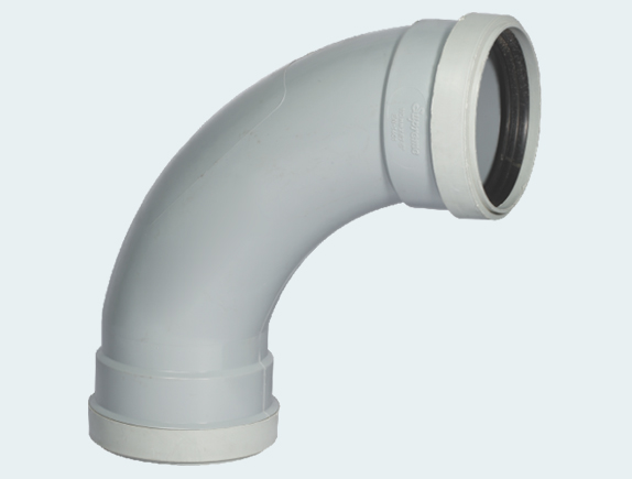 Plastic Piping Systems | Long Swept Bend (Click Ring Type Fitting)