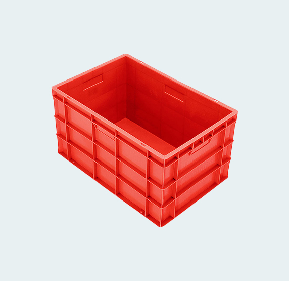 Supreme Side Perforated Bottom Closed Plastic Crates (SCL 604032 ...