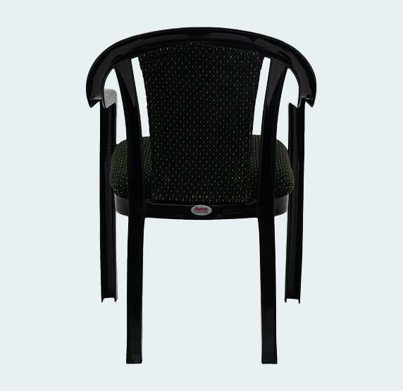 Ornate Plastic Chair With Cushion | Plastic Cushion Chair