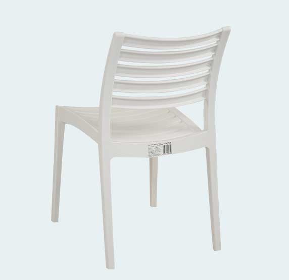 Omega Armless Plastic Chairs | Supreme Furniture