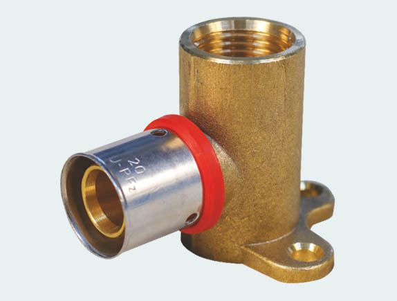 Female Threaded Elbow 90° with Base Plate Pipes Fittings | E-lite ...