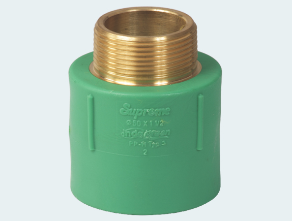 Supreme Male Threaded Joint (MTA) | PPR Pipes Fittings | PP-R Hot ...