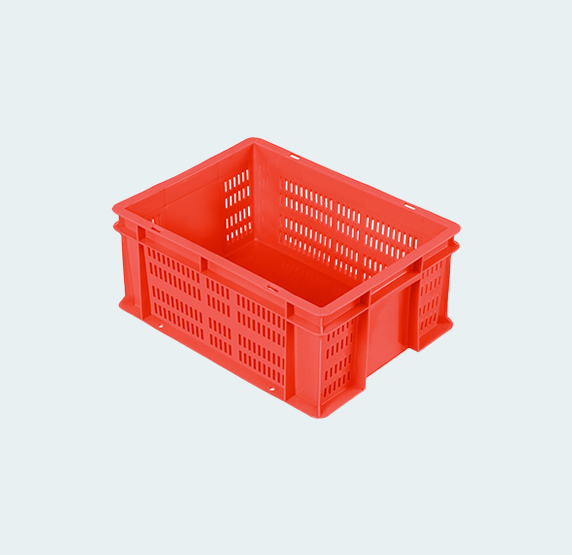 Supreme Side Perforated Bottom Closed Plastic Crates | SSP 403017 ...