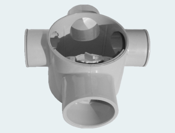 Plastic Piping Systems | Plain Floor Trap ( without Top Tile)(5" Height)