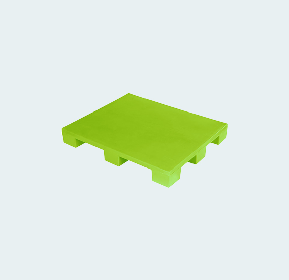 Material Handling Plastic Crates | Pallet 1200x1000x160mm 9 LEG