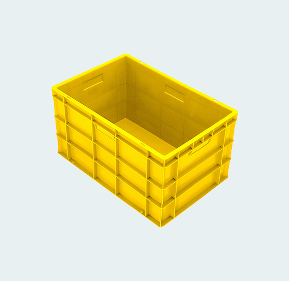 Supreme Side Perforated Bottom Closed Plastic Crates (SCL 604032 ...