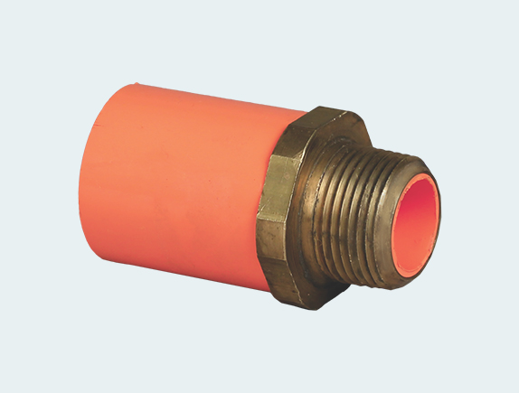 Male Adapter (Brass) for Fire Sprinkler Pipe and Fittings | Supreme Pipes