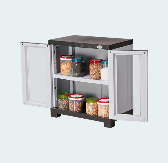 Plastic Cabinets for Kitchen | Cabinets with Glass Panels