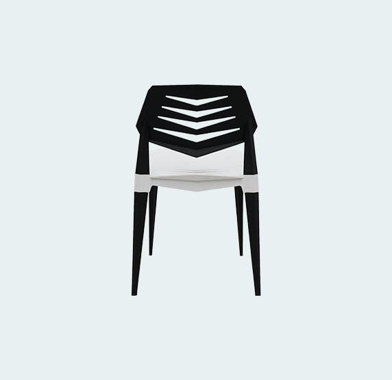 Vecto Armless Plastic Chairs | Indoor and Outdoor Sitting