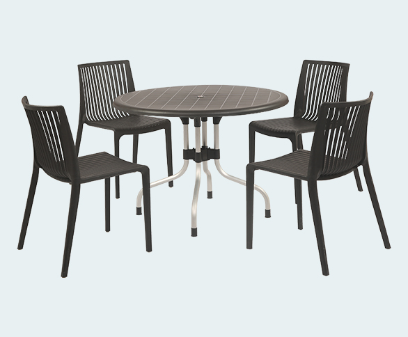 Plastic Dining Table 4 Seater | Dining Furniture