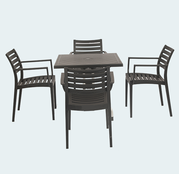 Furniture - Plastic Dining Table 4 Seater | Plastic Dining Table with ...