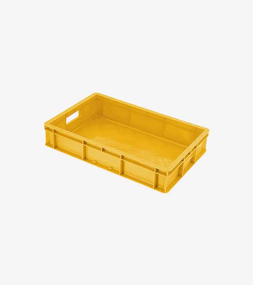 Supreme Front Partially Open Plastic Crates | (500X325 SERIES)