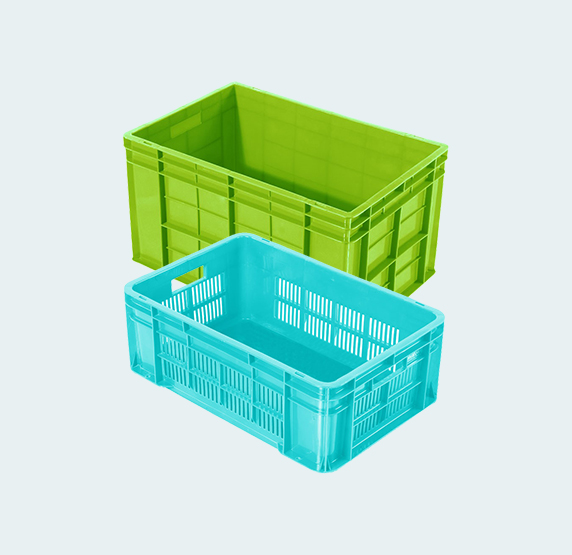 Supreme's Rib Bottom Closed Crates 540x360 Series (Multipurpose Crates)