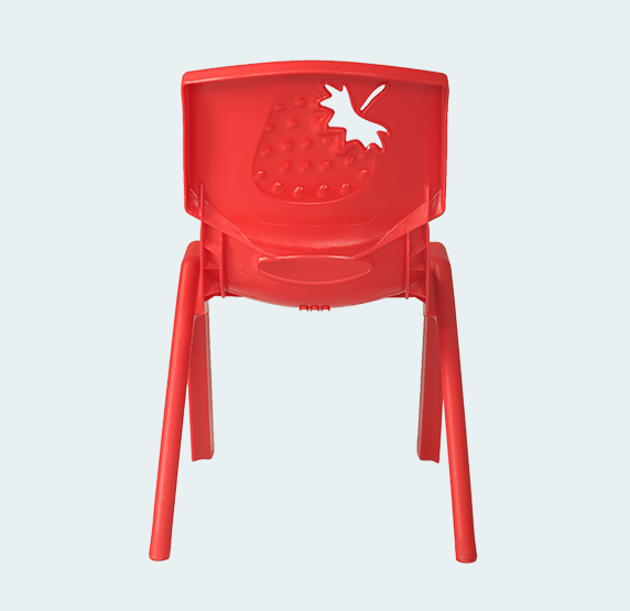 Kids Plastic Chairs in Strawberry Design | School Furniture