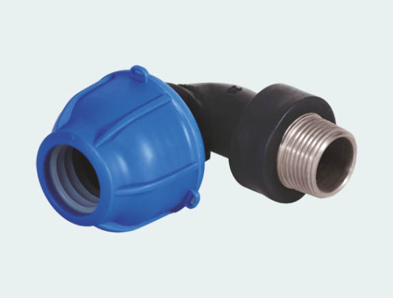 Plastic Piping Systems | Male Threaded Elbow 90° (SS) Pipes Fittings ...