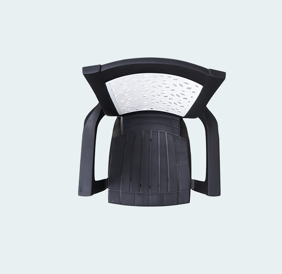 Hexa Designer Plastic Chairs | Matt Finish - Stackable Chair