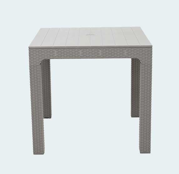 Summit 4 Seater Square Dining Table | Plastic Table