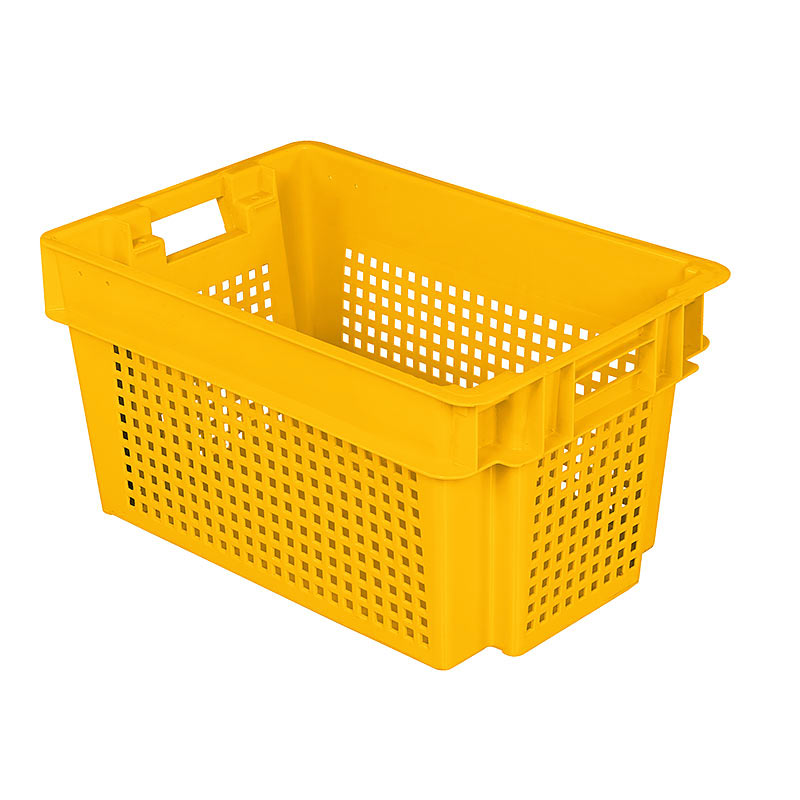 Material Handling Plastic Crates | Supreme Nestable Crates | Stackable ...