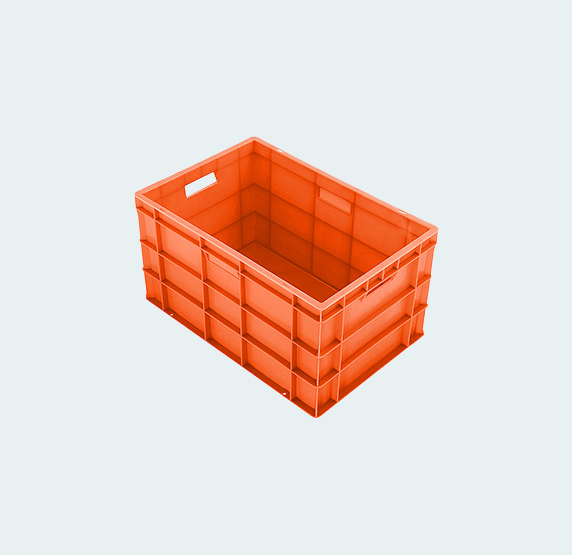 Supreme Complete Closed Plastic Crates with Handles | Plastic Storage ...