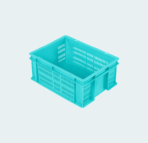 Supreme Side Perforated Bottom Closed Plastic Crates | SSP 403017 ...