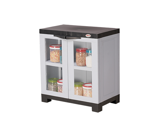 Furniture - Plastic Cabinets for Kitchen | Cabinets with Glass Panels