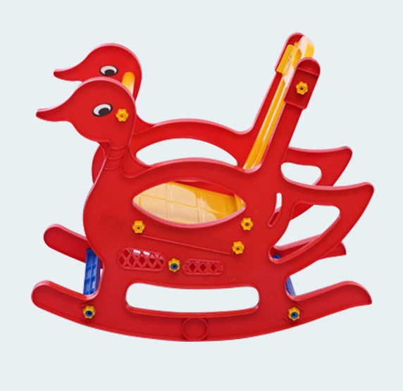 Duck Rocking Baby Chairs | Red-Yellow & Blue-Red Colour