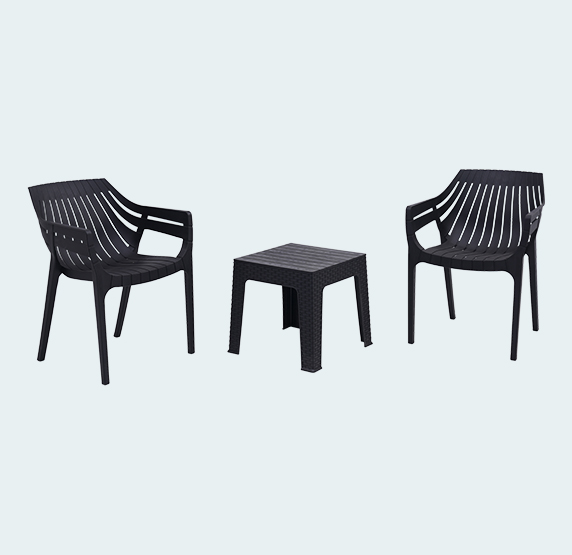 Furniture - Jazz With Spectrum Plastic Table Chair Sets of 2 | Supreme