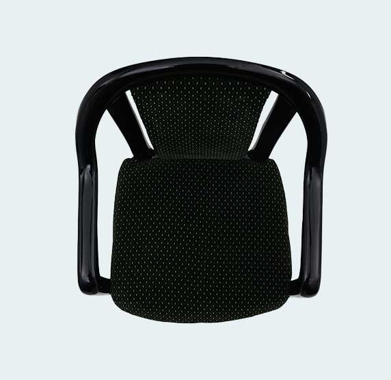 Ornate Plastic Chair With Cushion | Plastic Cushion Chair
