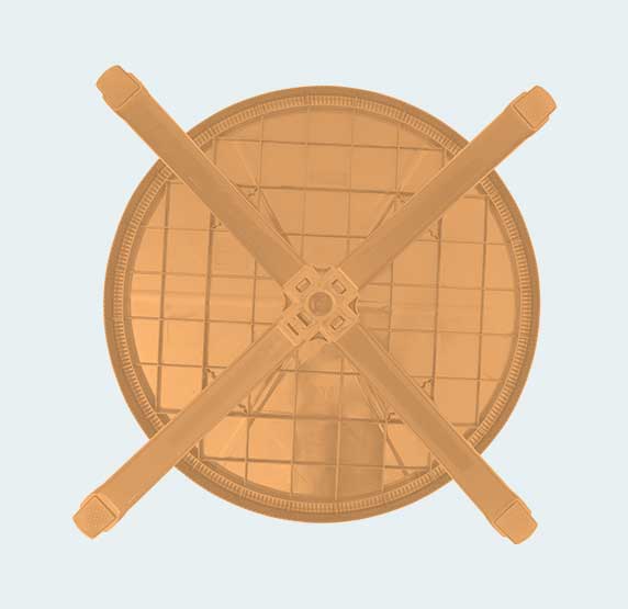 Marcus Round Plastic Tables | Plastic Dining Tables