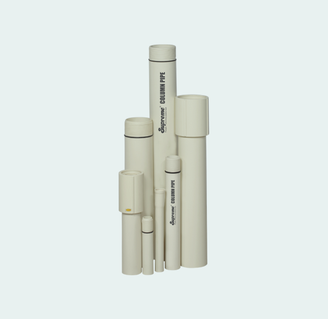 PVC Column Pipes Medium Duty Submersible | Supreme Pipes