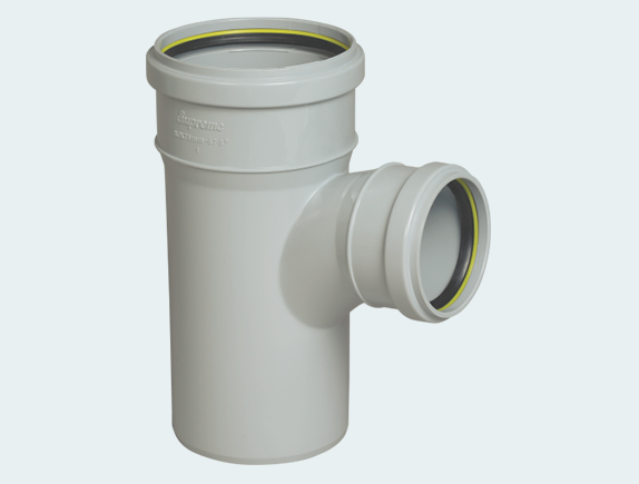 Plastic Piping Systems | Reducing Swept Tee (Fix O Ring Type Fitting)