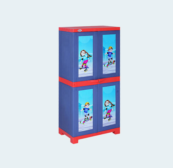 Supreme Plastic Almirah for Kids | Kids Room Furniture