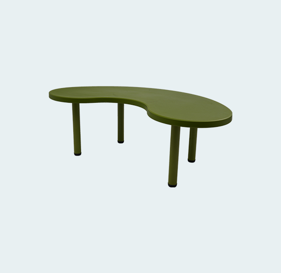 Kids Plastic Tables in Moon Shaped | Play School Furniture