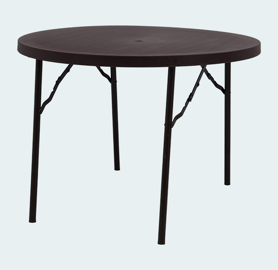 Disc Round Plastic Tables | Folding Table | Garden Furniture