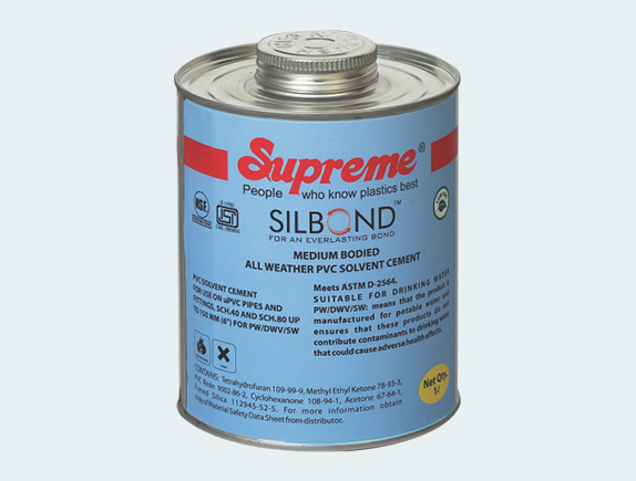 Silbond Medium Bodied UPVC Solvent Cement | Supreme