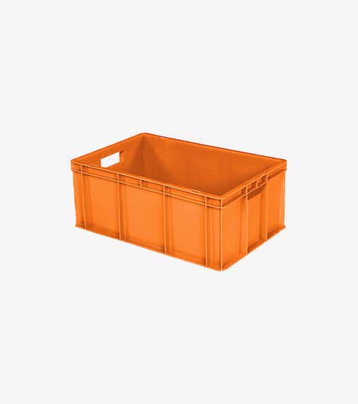 Supreme Front Partially Open Plastic Crates | (500X325 SERIES)
