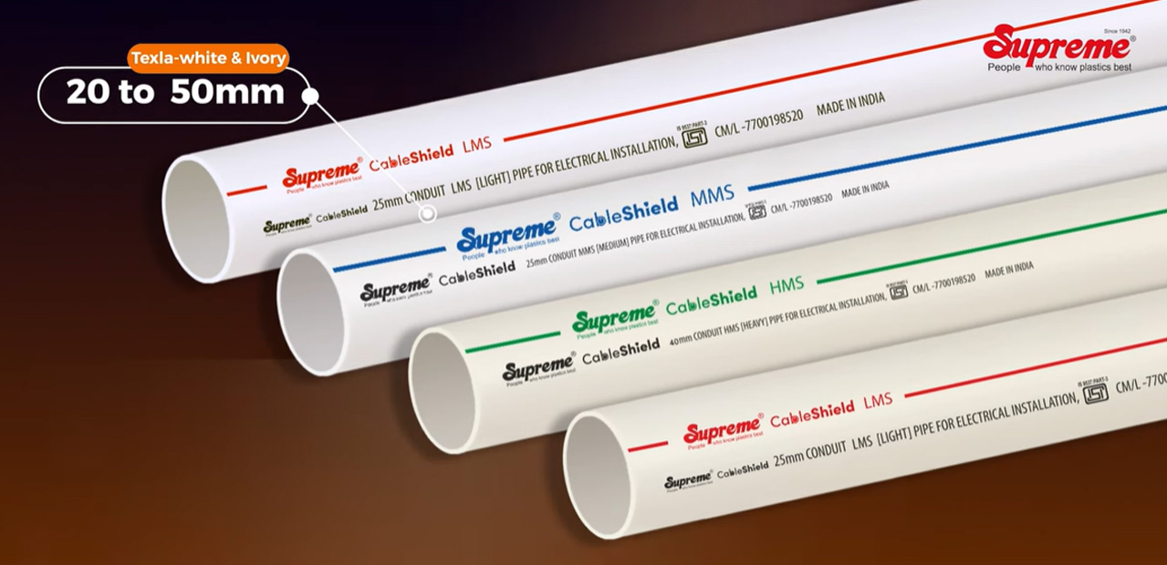 Supreme Pipes | Leading UPVC, PVC & CPVC Pipes Manufacturers