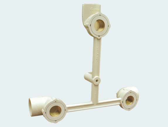 Supreme C-PVC Wall Mixer Fixture Set (Top Side) - Plumbing Solutions