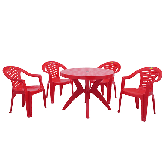 Optima With Citizen 4 Seater Dining Table and Chair |Supreme