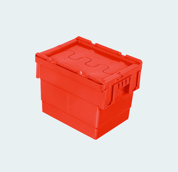Material Handling Plastic Crates | SCL 400x300x300mm(Ht. 320 with LID)