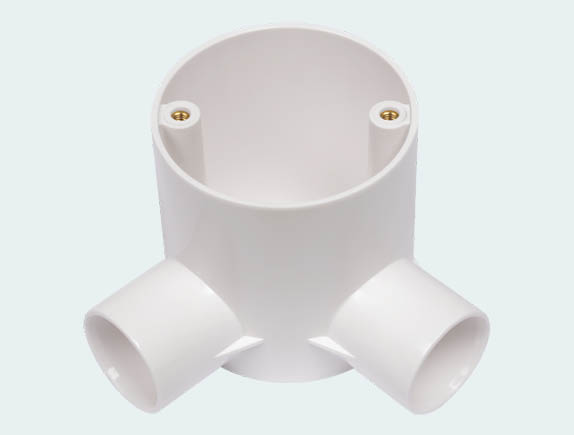 Conduit Cir.Deep Jun.Box 2 Way 90D for Cable Protection | Supreme Cable ...