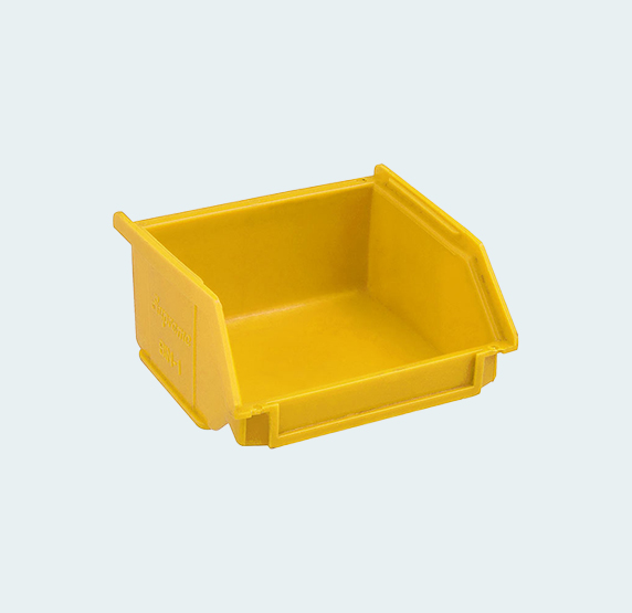 Supreme Front Partially Open Plastic Crates